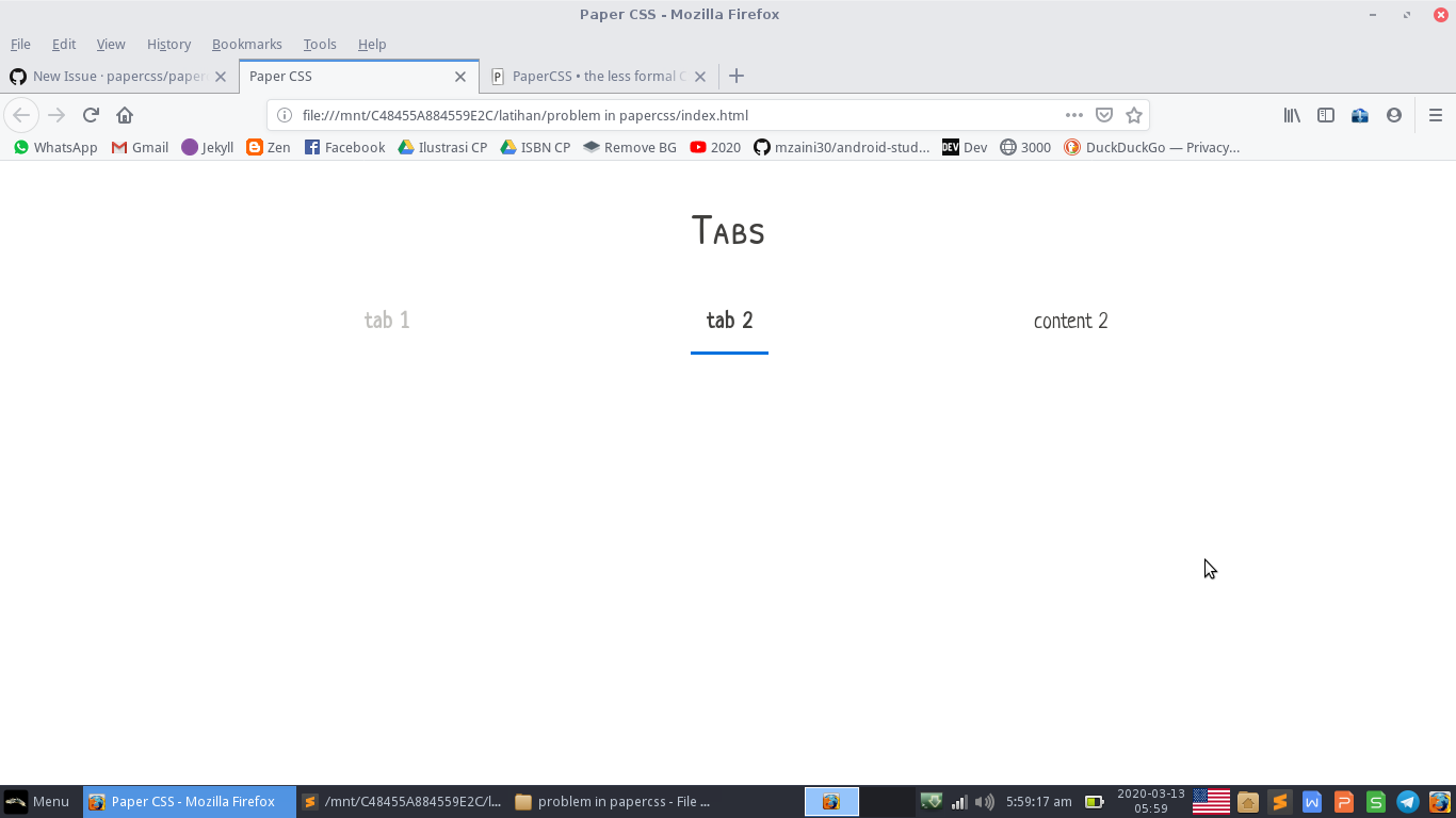 Problem in tabs · Issue #194 · papercss/papercss · GitHub