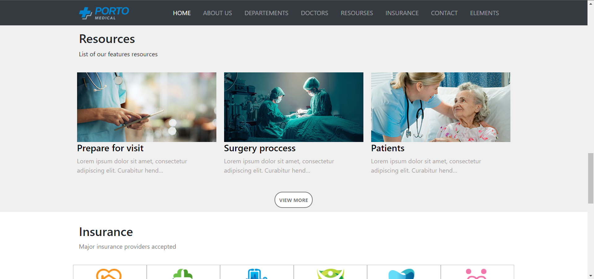 GitHub - Moamen189/Porto-Medical: An Web application that Show the All Details on the Hospital ...