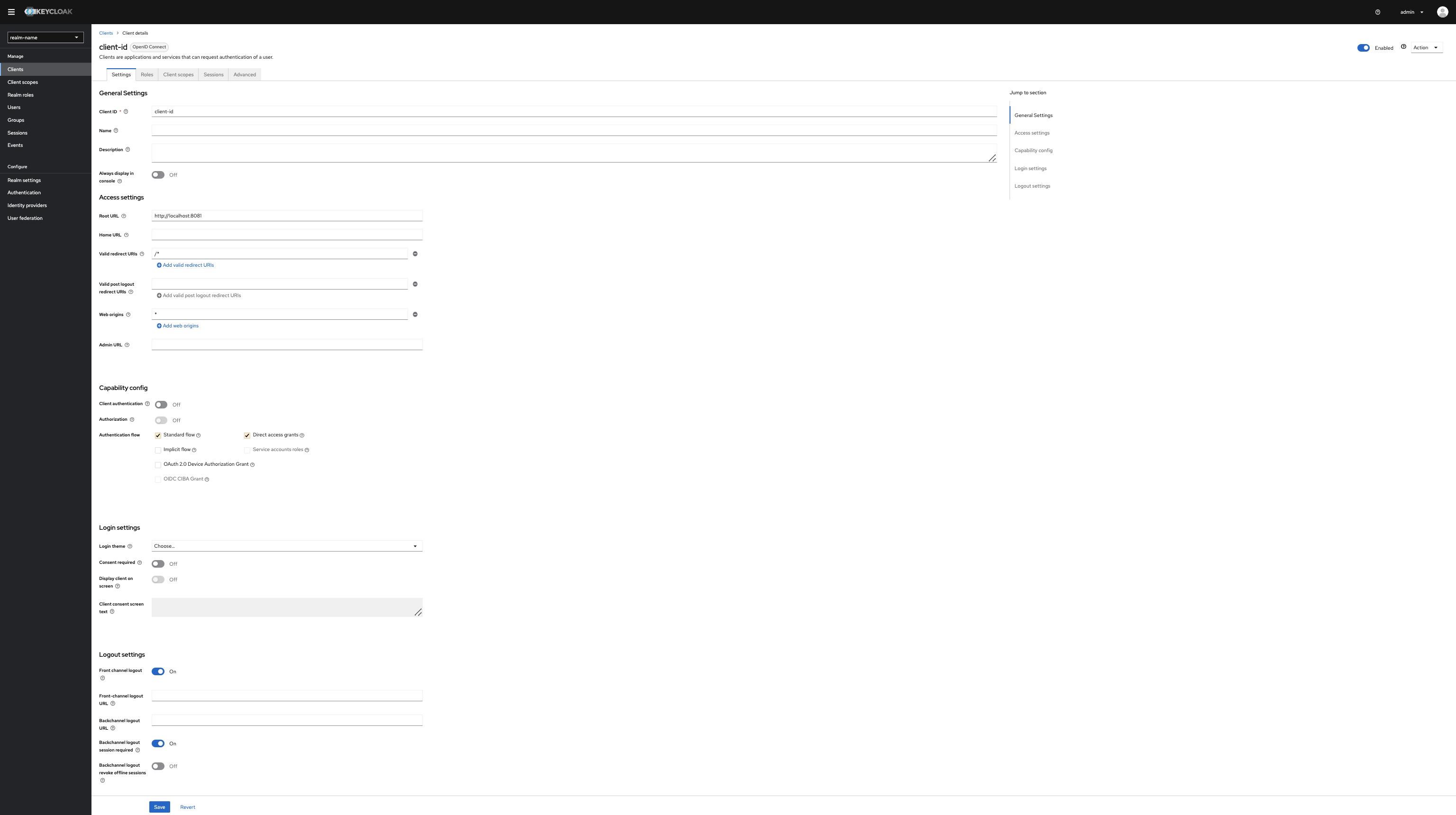 KeyCloak 20 error during browser token request: unauthorized_client, Invalid client or Invalid ...