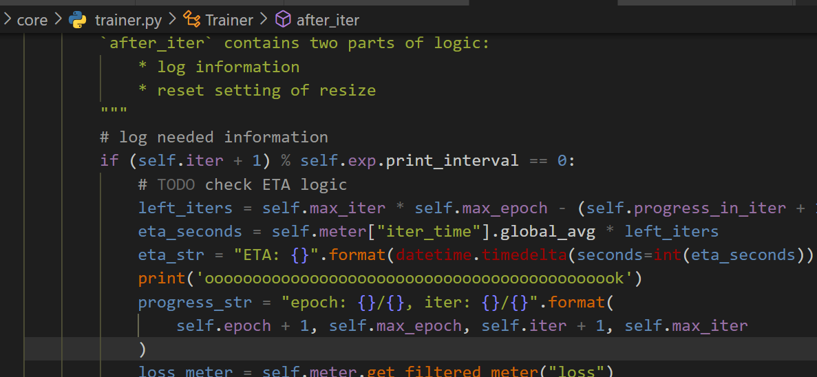 为什么我改了代码但是训练的时候命令行不输出 · Issue #1240 · Megvii-BaseDetection/YOLOX · GitHub