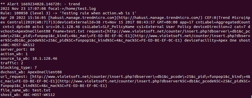 Wazuh Is Not Generating Alert For Custom Rule And Decoder · Issue
