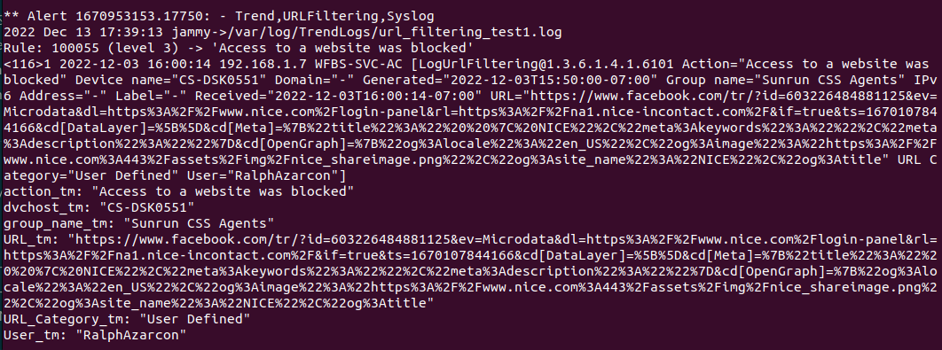 Wazuh-logtest ERROR and not generating alert · Issue #15517 · wazuh ...