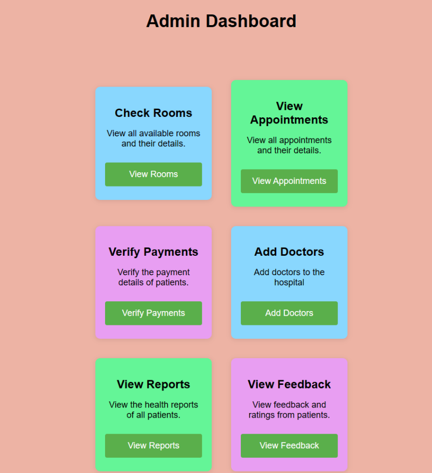 GitHub - tanvi0904/E-HealthCare: Implemented OOAD, Java's MVC ...
