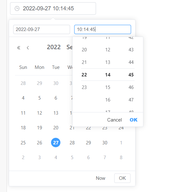 [Docs] [date-picker] DateTime Picker display exception · Issue #9936 · element-plus/element-plus ...