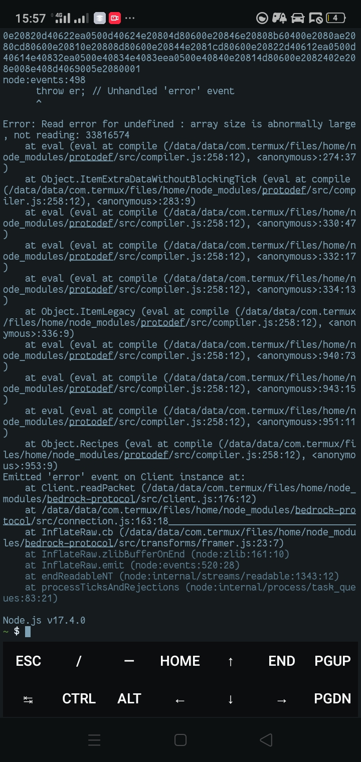Fix this Error when the bot Join my Powernukkit LocalHost Server!!! · Issue #177 · PrismarineJS ...