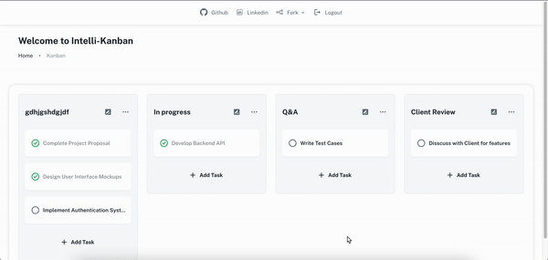 GitHub - getlost01/Intelli-Kanban: This is the Frontend of AI based Kanban enhancement tool ...