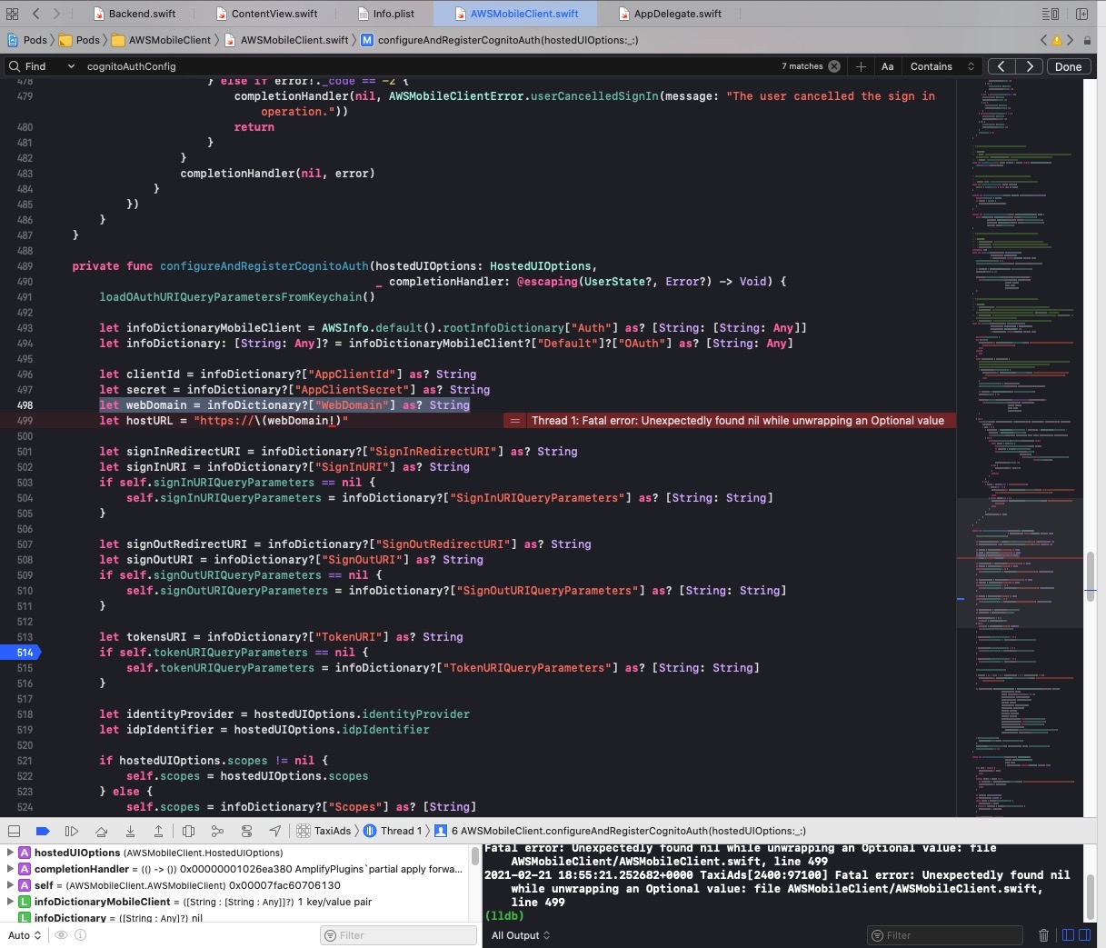 Error When Running Cognito Auth App Created From Tutorial · Issue 1074 · Aws Amplifyamplify