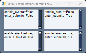 [Bug] Multiline element not generating events for pressing enter when enter_submits=True · Issue ...