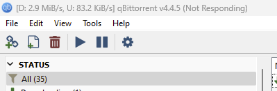 qBittorrent constantly freezes at startup · Issue #16707 · qbittorrent/qBittorrent · GitHub
