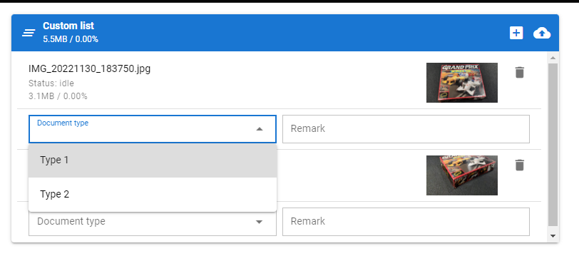 Q Uploader Multi Upload Custom Fields For Each File