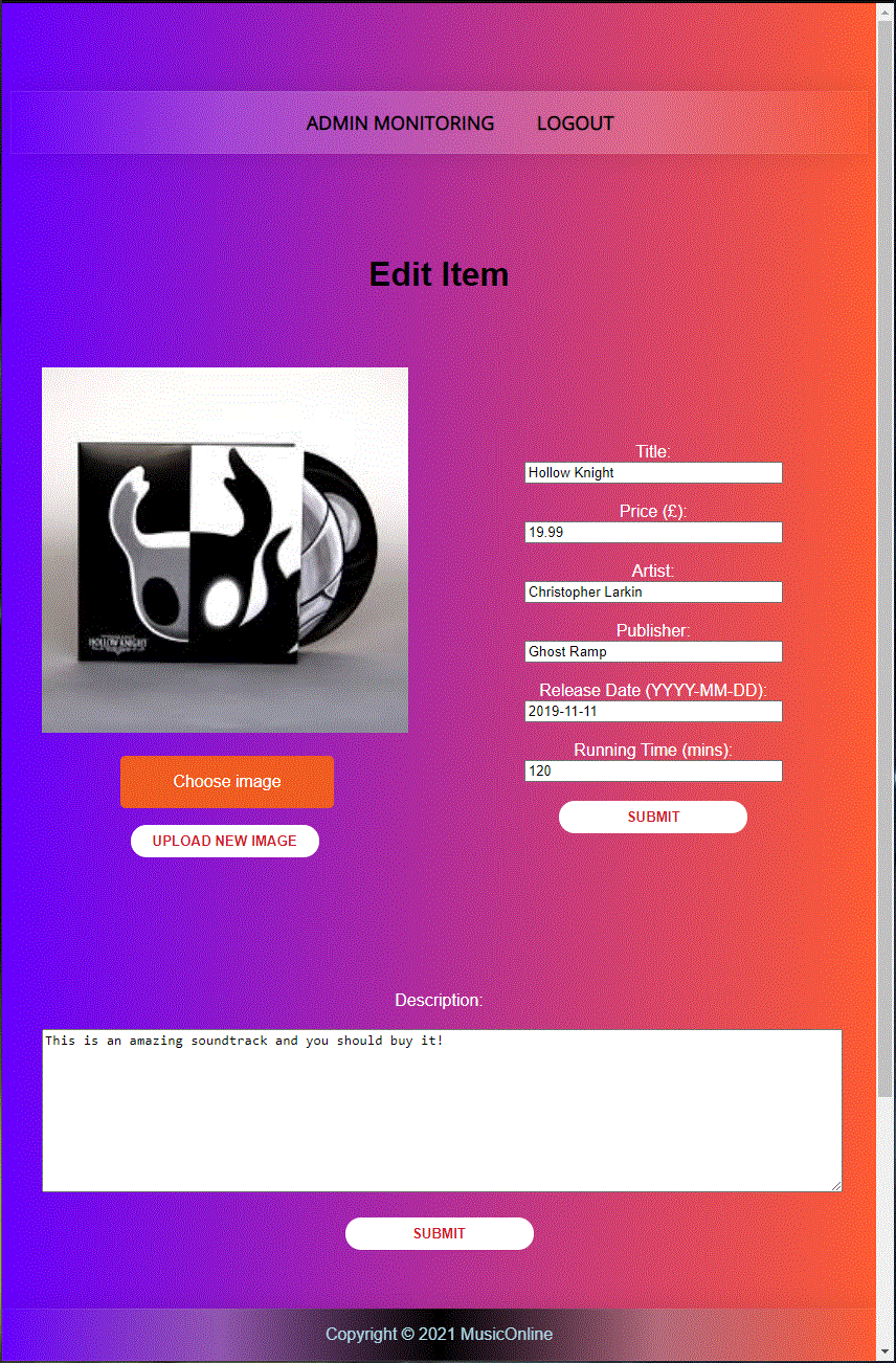 GitHub - Renat-Oosthuizen/musicOnline: This is a website that I coded for a college software ...