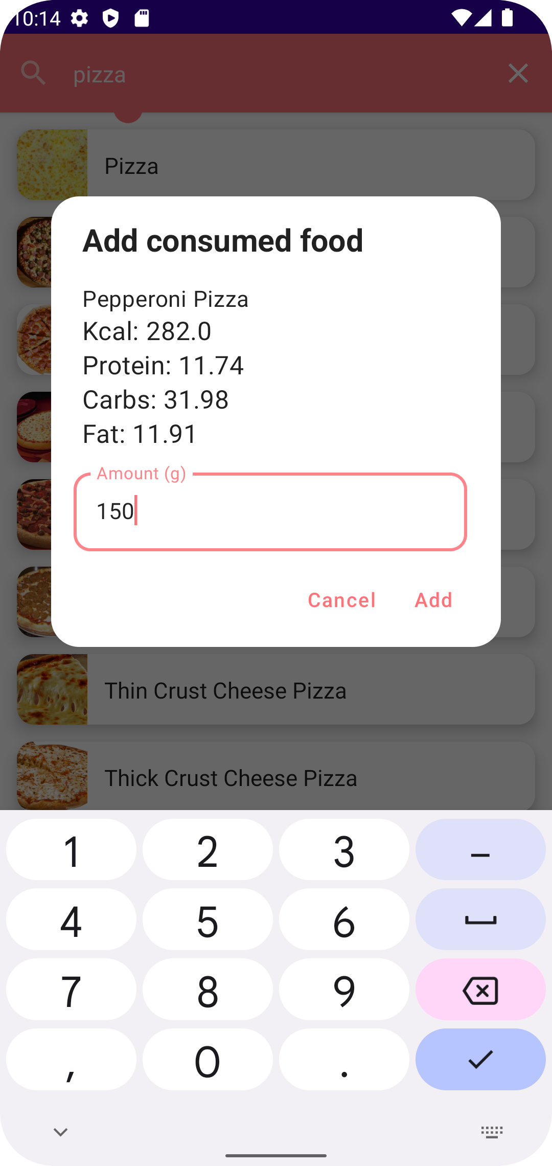 GitHub - hellcsaba/NutritionTracker: Fitness application to keep track of your physical fitness ...