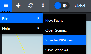 Scene files with spaces are url encoded in file menu · Issue #342 · Hubs-Foundation/Spoke · GitHub