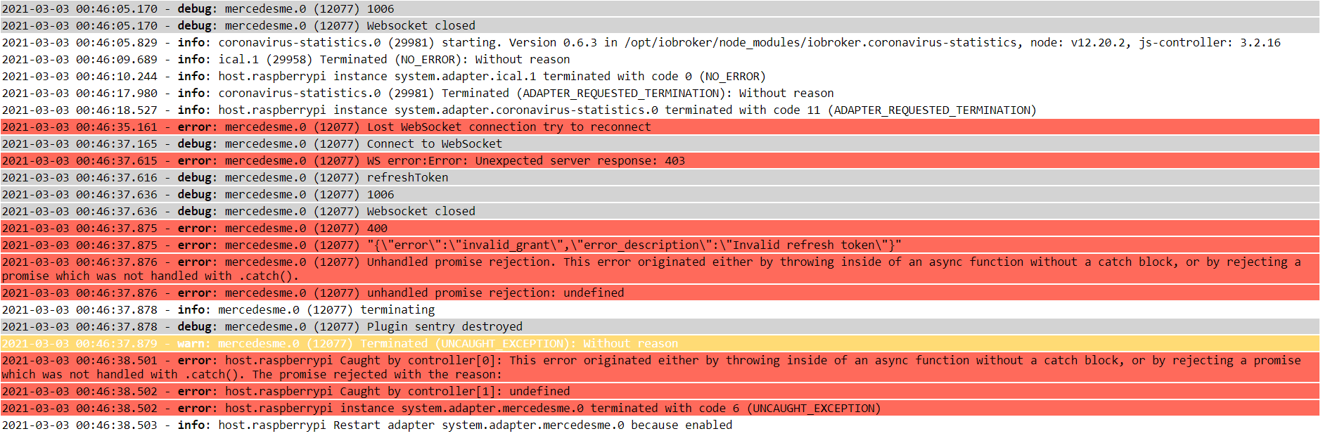 Auto verbinden · Issue #39 · TA2k/ioBroker.mercedesme · GitHub