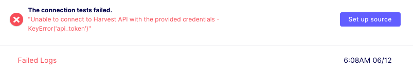 Creating new Harvest source not working · Issue #4221 · airbytehq/airbyte · GitHub