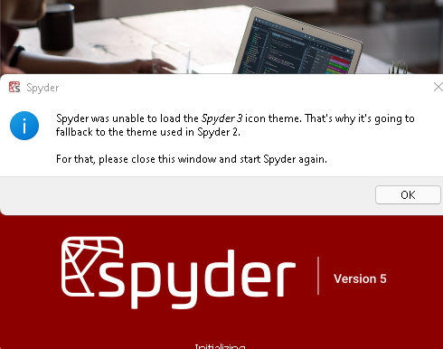 Spyder unable to load spyder 3 icon theme. · Issue #17372 · spyder-ide ...