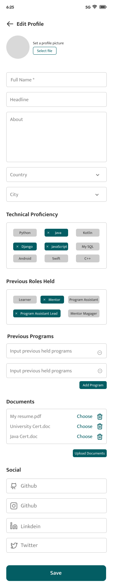 Mentor-Applicant-Edit-Profile · Issue #27 · ALCOpenSource/alc-MMSystem-mentor · GitHub