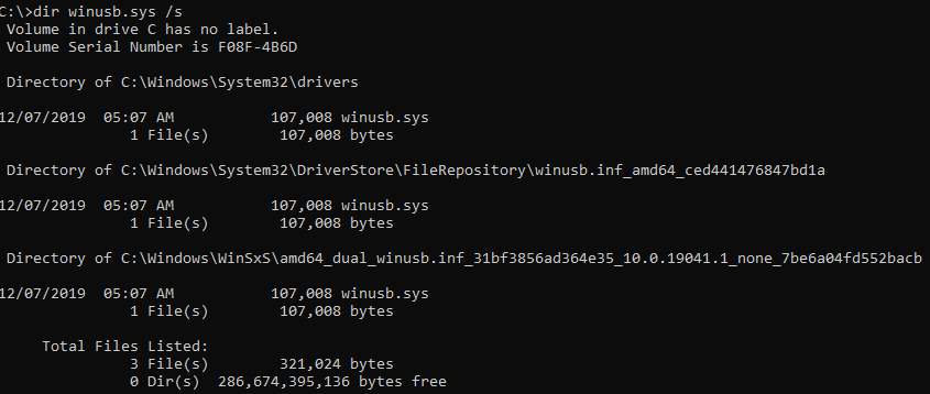ShowInfo example is broken in master (v3) branch · Issue #187 · LibUsbDotNet/LibUsbDotNet · GitHub