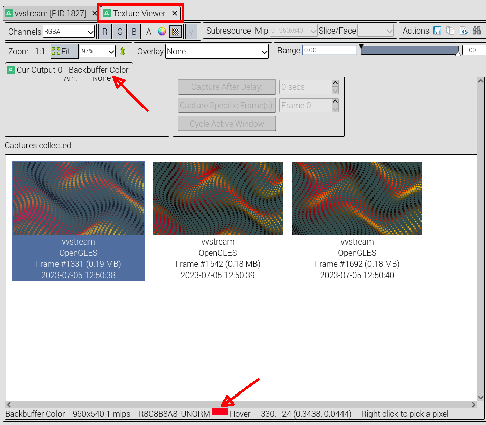 RenderDoc Texture View bug - Raspberry Pi Forums
