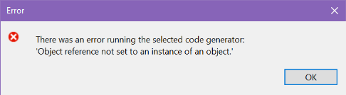 Add Razor Page code gen errors specific to generator v2.0.2 · Issue ...