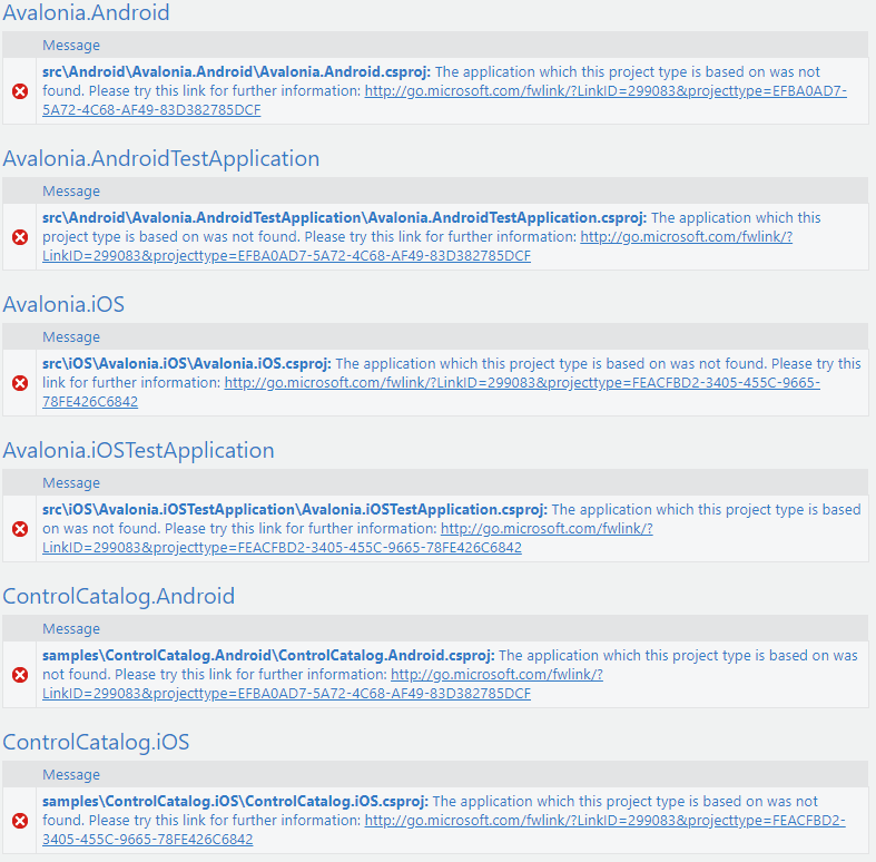 Issues opening solution with latest VS2017? (v15.7.6) · Issue #1797 ...