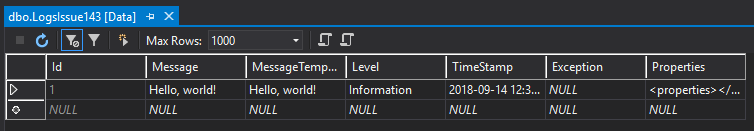 When using a console application MsSqlServerSink does not work · Issue #143 · serilog-mssql ...