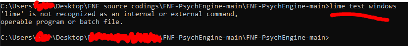 Compiling error with "LIME" · Issue #10027 · ShadowMario/FNF-PsychEngine · GitHub