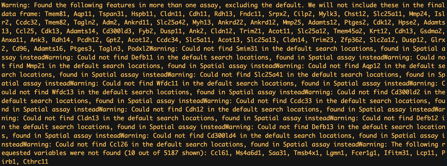 Runtime of SpatialFeaturePlot · satijalab seurat · Discussion #7453 · GitHub