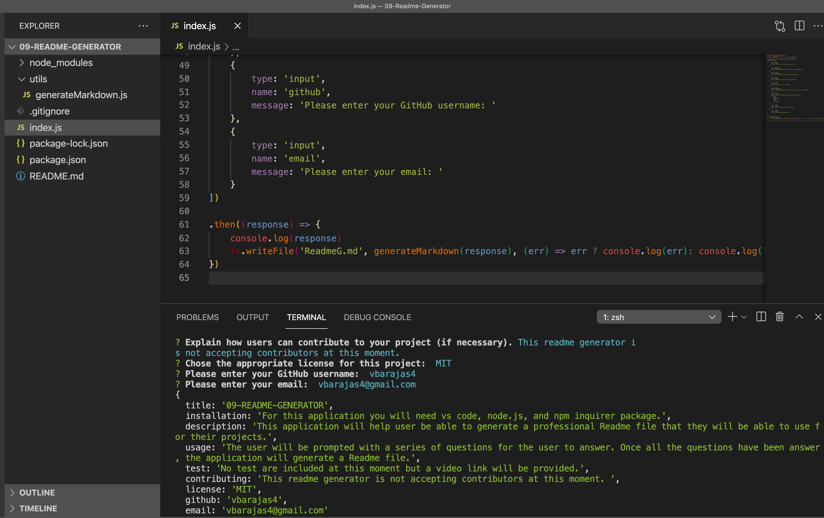 GitHub - vbarajas4/09-Readme-Generator