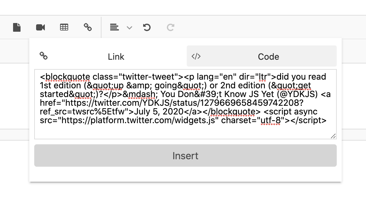 copy pasting twitter or istagram or etc not as expected · Issue #416 · xdan/jodit · GitHub
