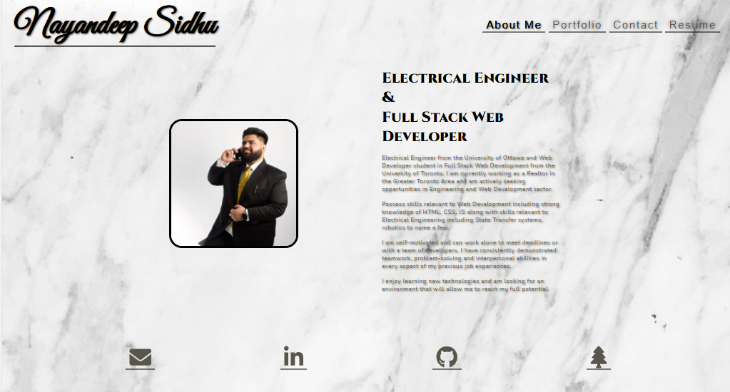 GitHub - NiniSidhu/React-Portfolio