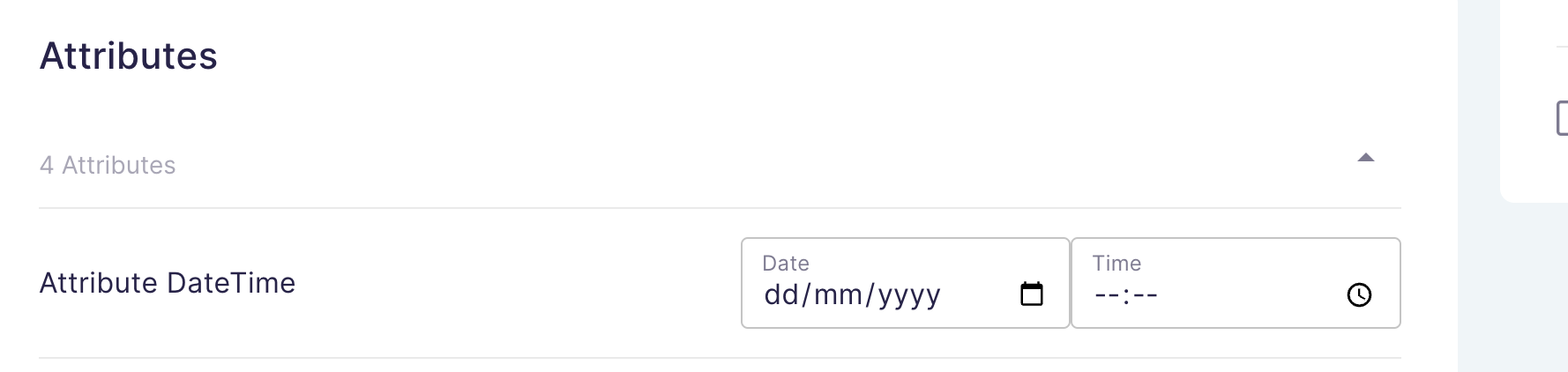 VIsual regression in DateTime attribute · Issue #2679 · saleor/saleor-dashboard · GitHub