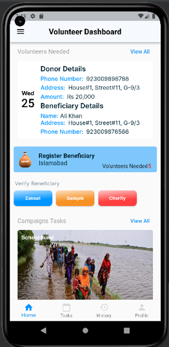 GitHub - Flutter-Projects-Assignments/Volunteer-App: This app is a part of my Final year project ...
