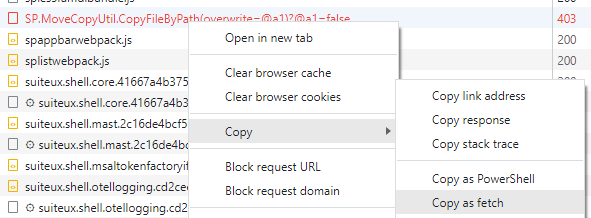 Attempted to perform an unauthorized operation while copyByPath using @pnp/sp · Issue #2586 ...