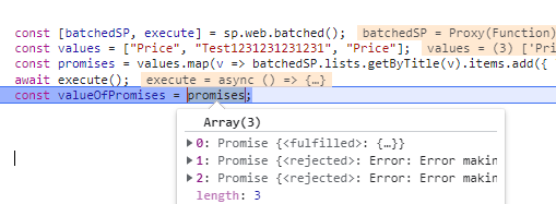 Handling of HTTP 4xx responses in SP Batches · Issue #2679 · pnp/pnpjs · GitHub
