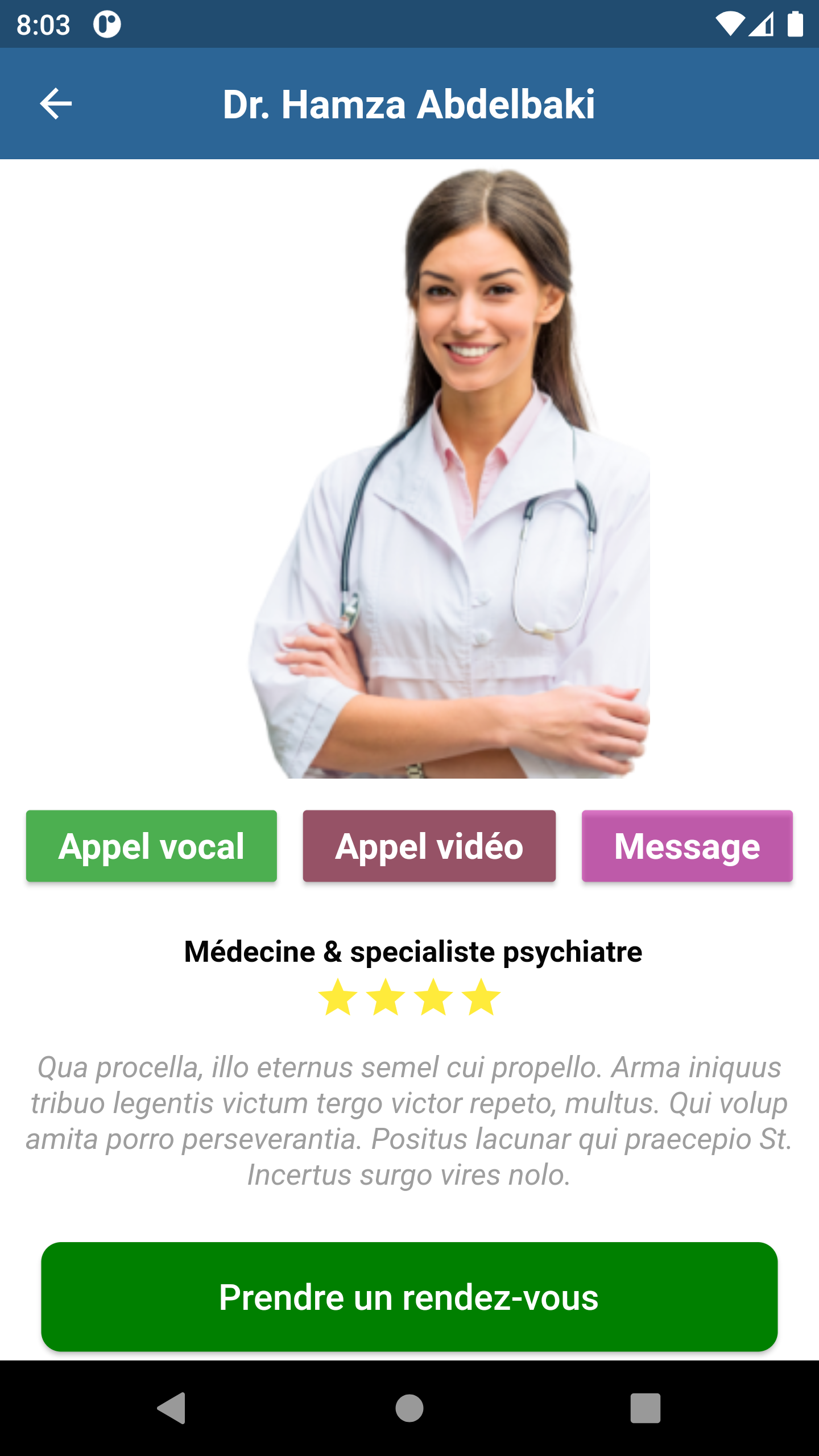 GitHub - hamzaabelbaki/App-m-decin: gestion rendez vous medecin