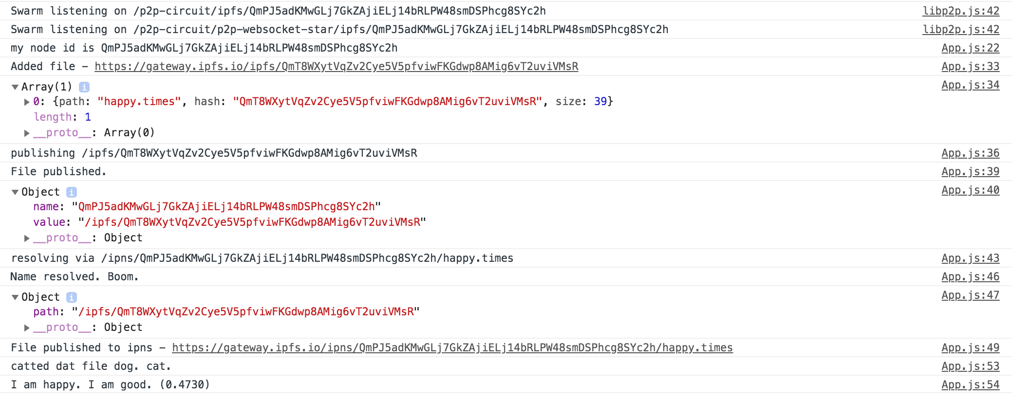 Unable to retrieve content outside of my machine · Issue #1978 · ipfs/js-ipfs · GitHub