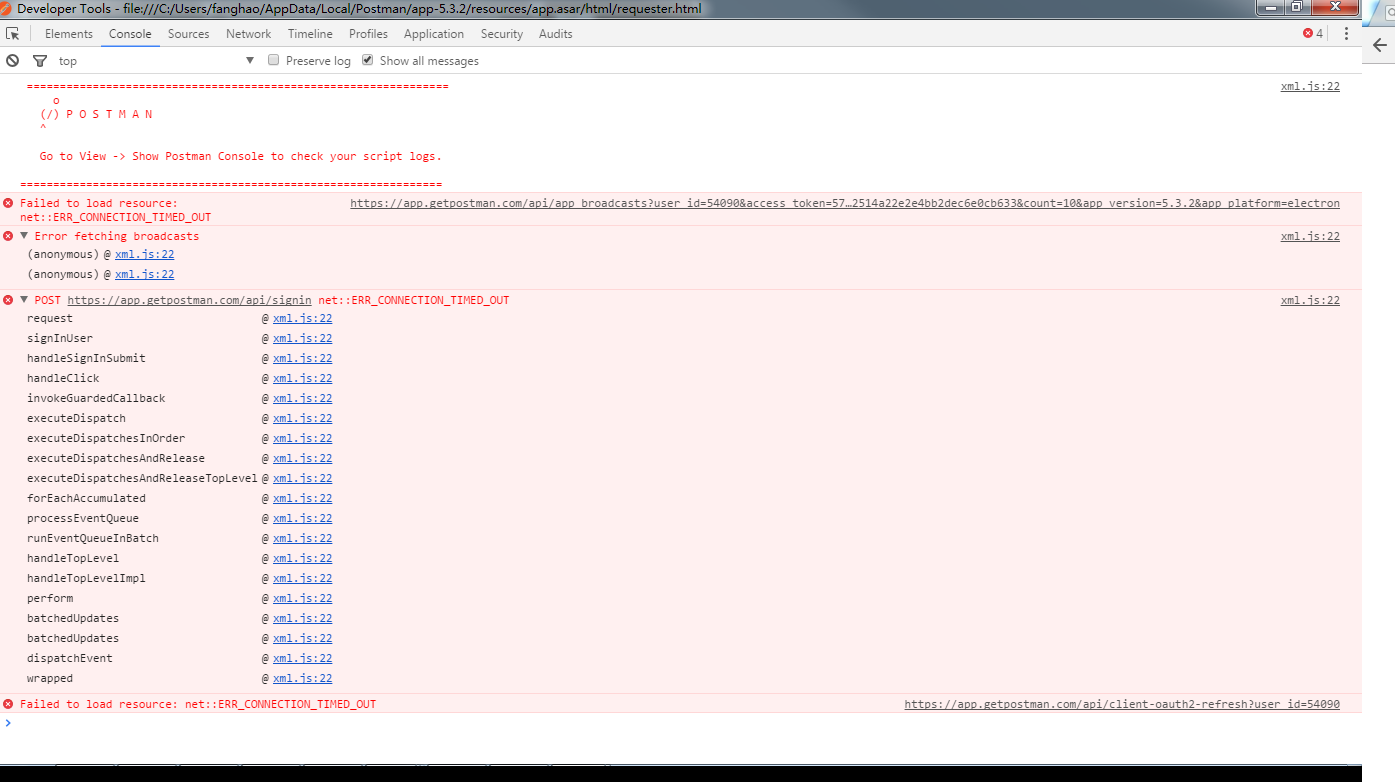 can't sign in, gave me 'Something went wrong. Please try again later ...