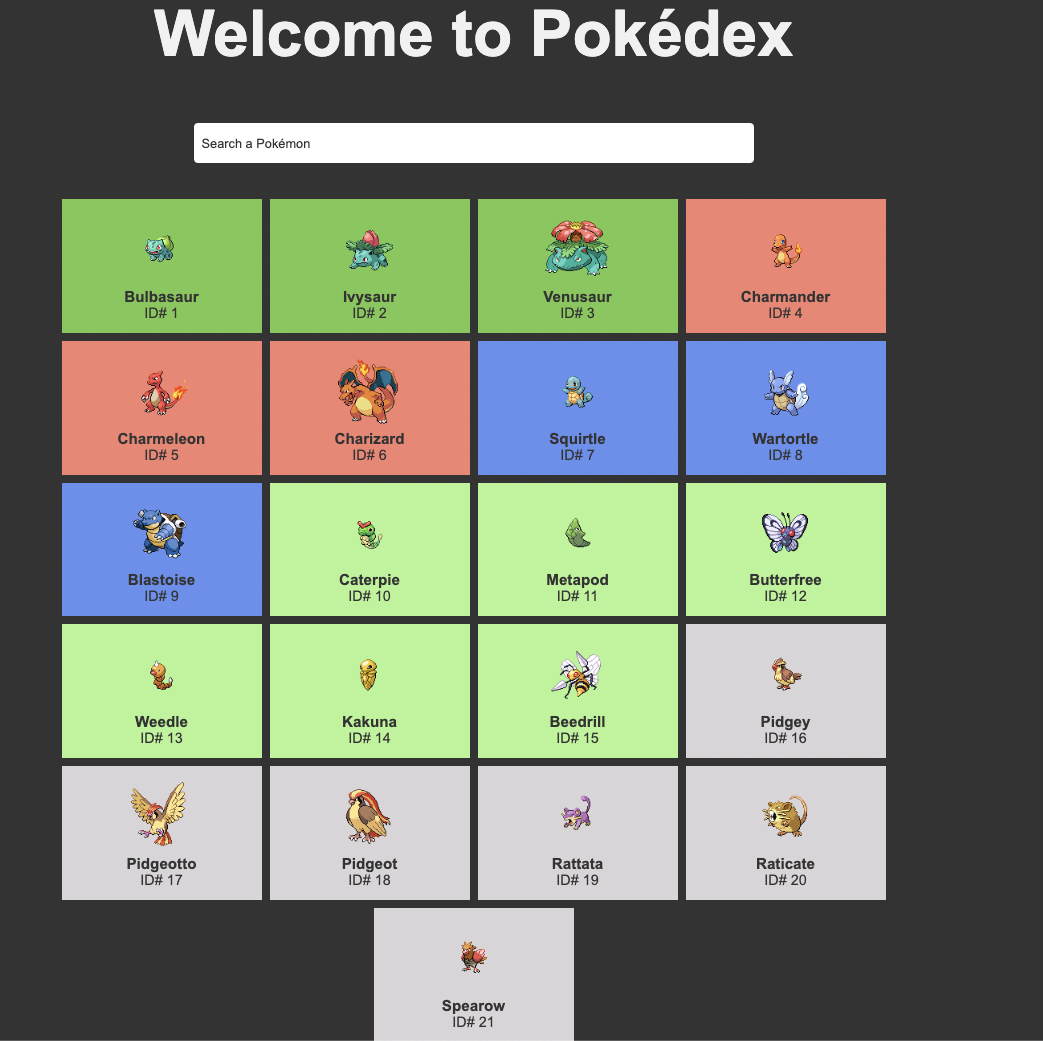 GitHub - BaptisteGrias/pokedex