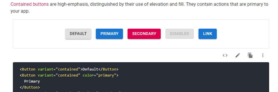 Addon-docs: Copy action should be smaller · Issue #9904 · storybookjs/storybook · GitHub