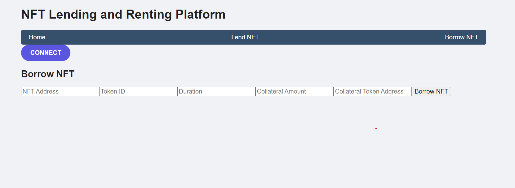 GitHub - gaurav-11018/NFT-Lending-and-Renting-Platform: DApp for lending and borrowing NFTs