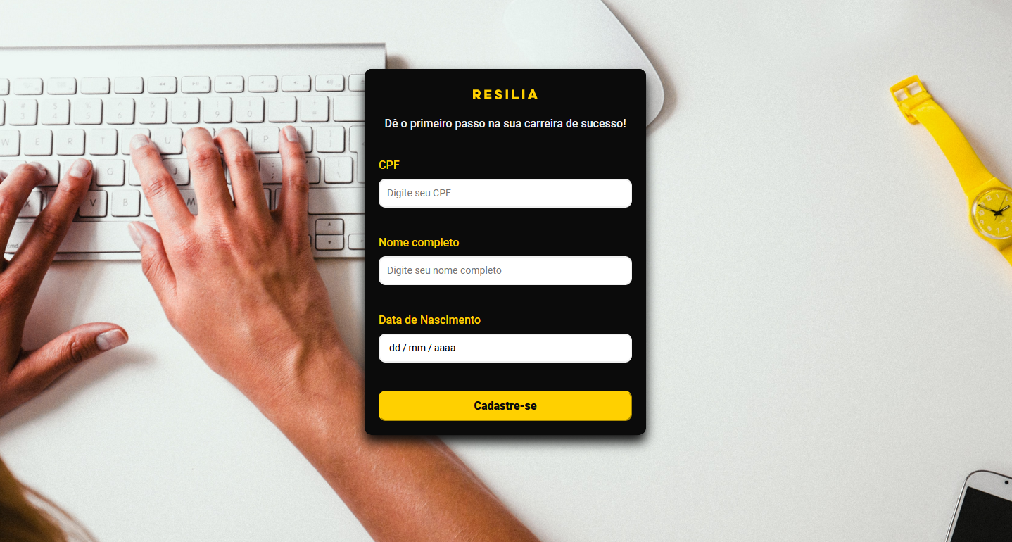 GitHub - cxavier6/formulario-resilia