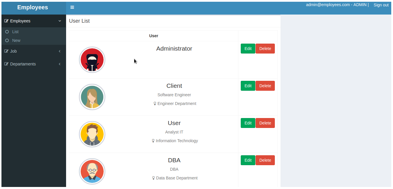 GitHub - FR4NC15C0JH/employees-register-web: Project Spring Boot, Data ...