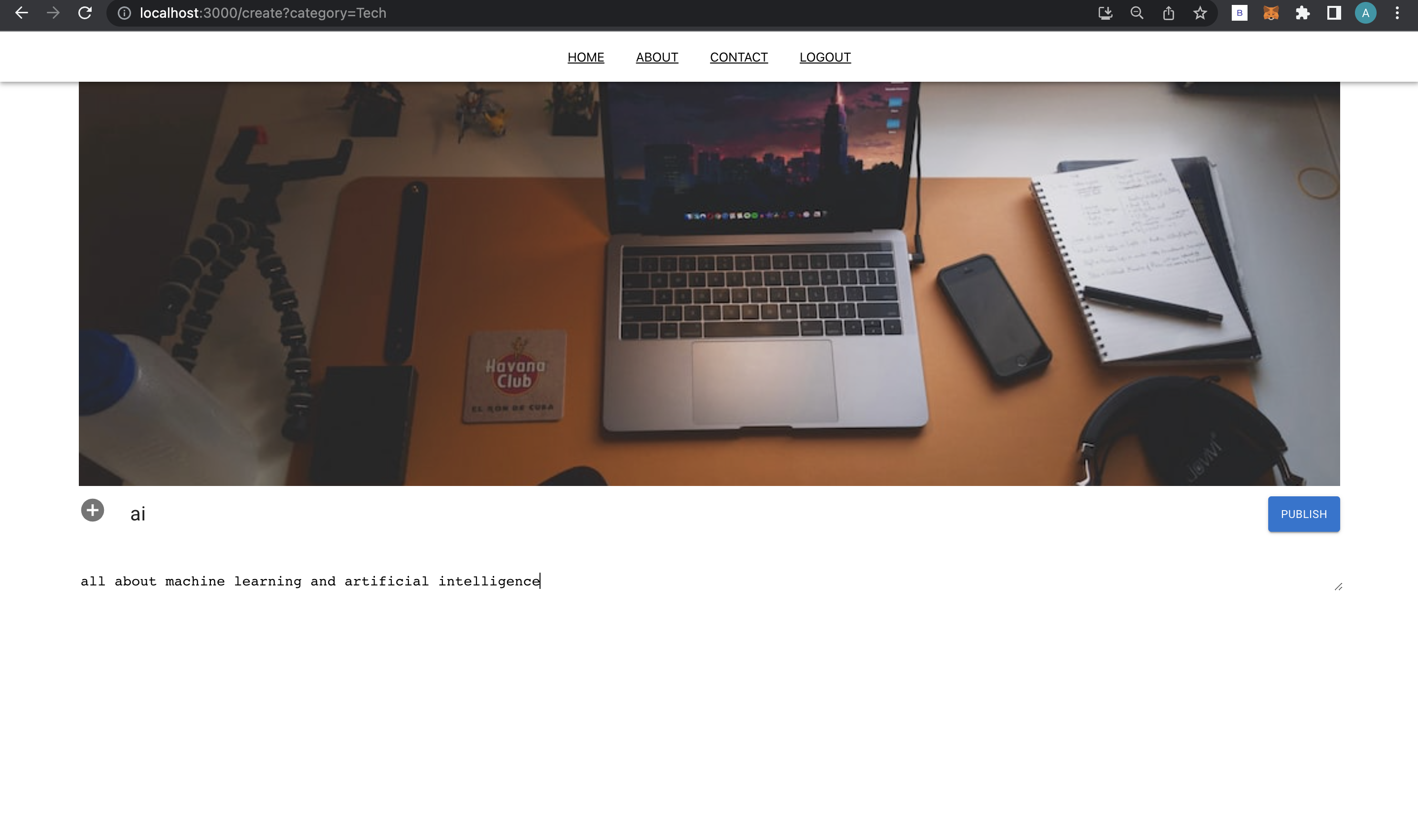 GitHub - menon123/blog_app