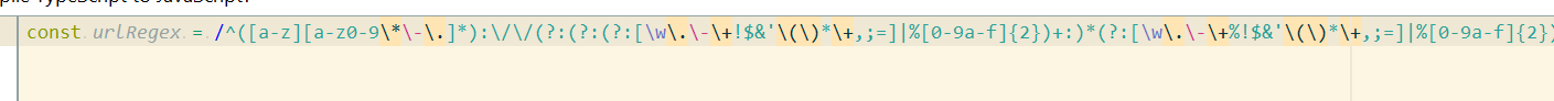 Better syntax highlighting of regular expression grammars · Issue #62114 · microsoft/vscode · GitHub