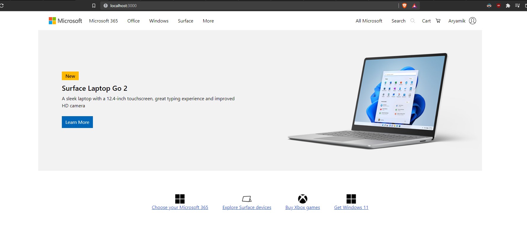 GitHub - legitk8/microsoft-clone