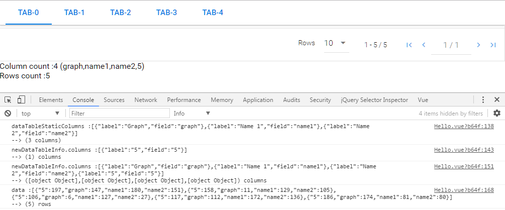 Datatable Dynamic Update Problems · Issue 1057 · Quasarframework Quasar · Github