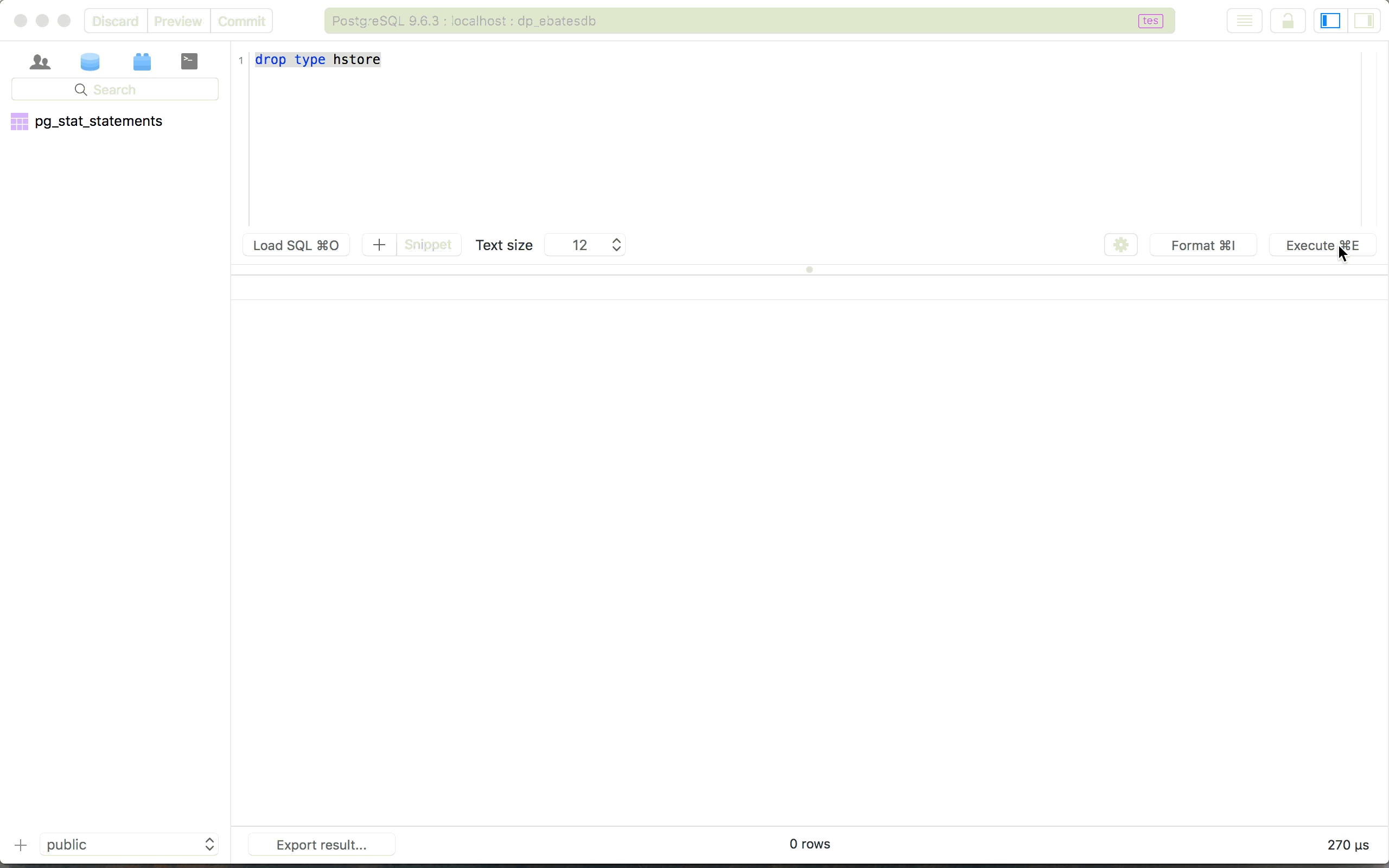 Add ability to view 'Messages' in SQL Query results window · Issue #29 · TablePlus/TablePlus ...