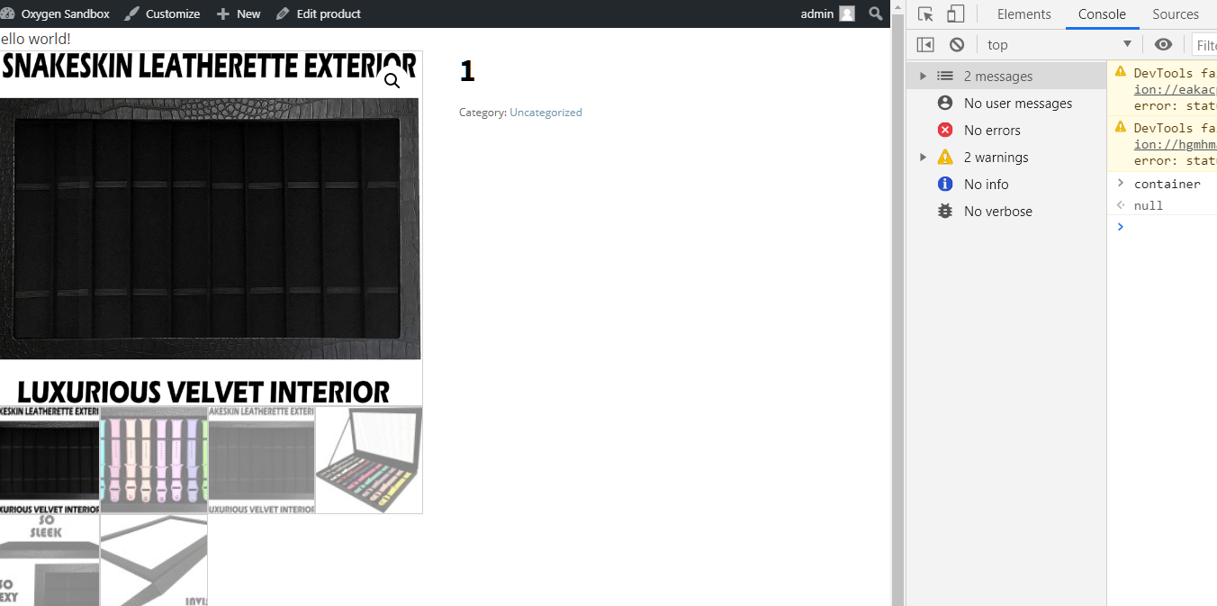 valid JS var = QuerySelector returns null · Issue #1807 · soflyy/oxygen-bugs-and-features · GitHub