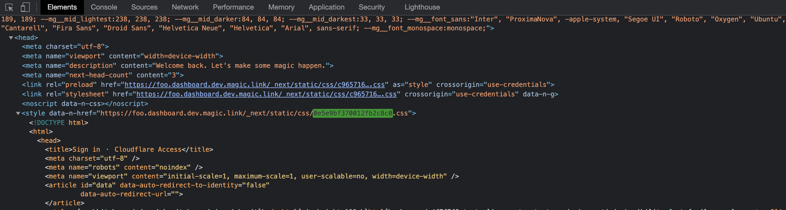 Site CSS file not fetched with credentials · Issue #31745 · vercel/next ...